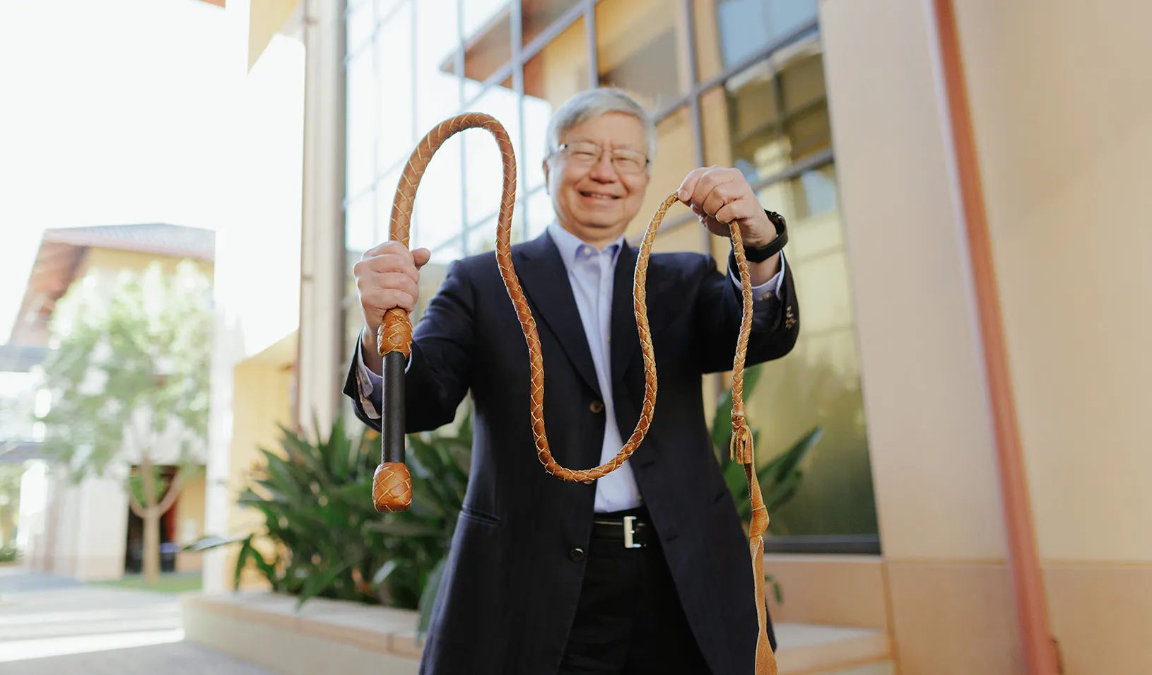 Office Artifact: Hau Lee’s Bullwhip | Stanford Graduate School of Business